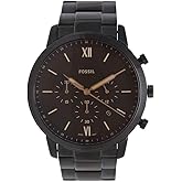 Fossil Analog Black Dial Men's Watch-FS5308 Stainless Steel, Black ...