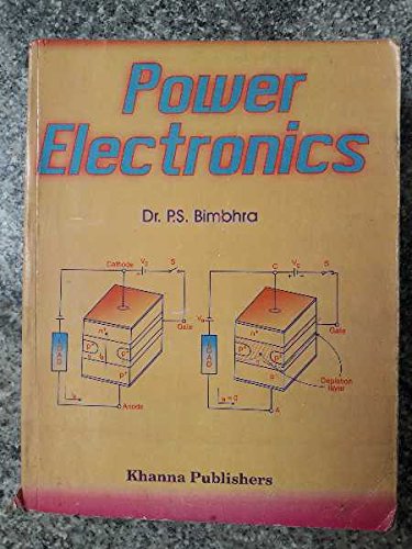 Amazon.in: Buy Power electronics by PS Bimbhra Book Online at Low Prices in India | Power ...