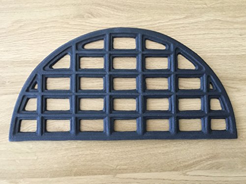 PAIR OF SEMI CIRCULAR CHIMINEA FIRE GRATES - 17INCHES - 43CM DIAMETER ...