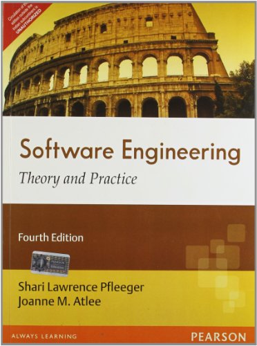 Software Engineering:Theory and Practice, 4/Ed : Pfleeger: Amazon.in: Books