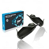 MOTO GENIUS Universal Bike Hand Guards Protectors | Wind Deflector Made ...