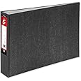 5 Star Mini Lever Arch File 70mm Spine Oblong Landscape A3 - Black ...