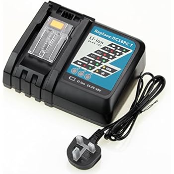 Makita DC18RD 7.2 - 18 V LXT Li-ion Twin Port Rapid Battery Charger ...