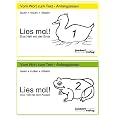 Lies mal!, Heft 1 und Hefte 2: Das Heft mit der Ente / Das Heft mit dem ...
