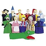 Vilac Wooden Orange Puppet Theatre: Amazon.co.uk: Toys & Games