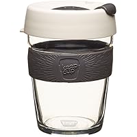 KeepCup Reusable Tempered Glass Coffee Cup | Travel Mug with Splash ...