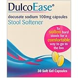 DulcoEase 100 mg Docusate Sodium Capsules - Softening Constipation ...
