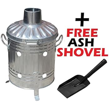 Mini Garden Incinerator Small 15L Rubbish Waste Paper Document Burning ...