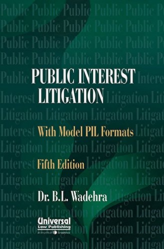 Buy Public Interest Litigation - With Model Pil Forms Book Online at ...