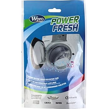 Wpro Powerfresh Washing Machine Cleaning Tabs: Amazon.co.uk: Large ...