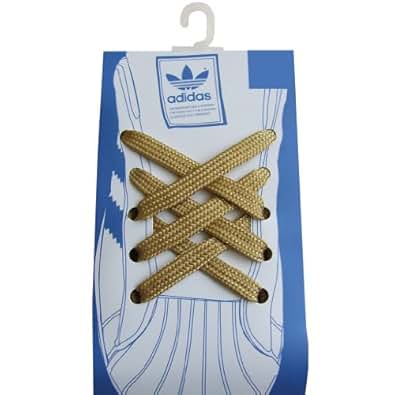 Adidas Originals Fat Shoelaces Gold - L- 180Cm: Amazon.co.uk: Shoes & Bags