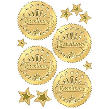 32 Congratulations Award Seal Stickers for Recognition Awards and ...