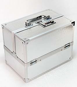 BSGS Wedding Bridal Silver Make up Box/Vanity Box: Amazon.in: Home ...