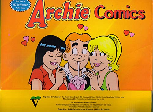 Amazon.in: Buy ARCHIE COMICS GIFT SET OF 50 DIFFERENT ARCHIE COMICS ...