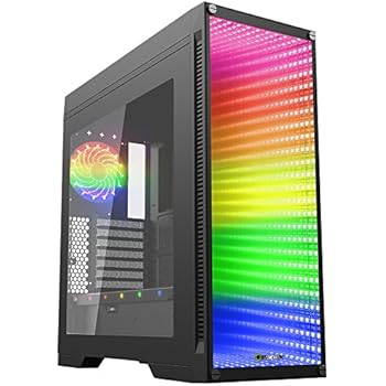 Game Max Abyss Full Tower Case with Tempered Glass Front Panel - Black ...