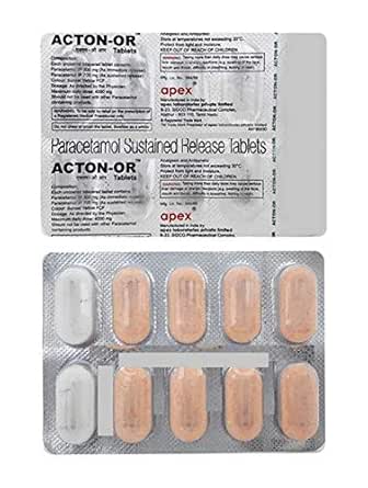Acton-OR - Strip of 10 Tablets : Amazon.in: Health & Personal Care