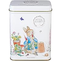 New English Teas Peter Rabbit Tea Caddy with 40 English Afternoon ...
