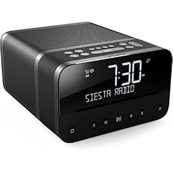 Pure Chronos CD II Radiowecker (DAB/DAB+/Stereo-UKW-Tuner, CD-Player ...