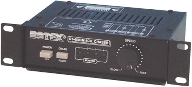 DJ DISCO 4-CHANNEL SOUND TO LIGHT CHASER CONTROLLER NEW: Amazon.co.uk ...