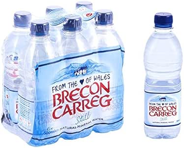 Brecon Carreg Still Mineral Water 6 x 500ml: Amazon.co.uk: Grocery