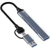 Portronics Mport 31 Plus USB 3.0 Hub Dock 5-in-1