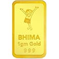 BHIMA Jewels 24K Gold Bar 1 g : Amazon.in: Jewellery