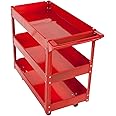 Satkit - Carrello portautensili da officina, professionale, 3 livelli ...