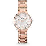 Buy Fossil Virginia Analog Silver Dial Women's Watch-ES3282 at Amazon.in