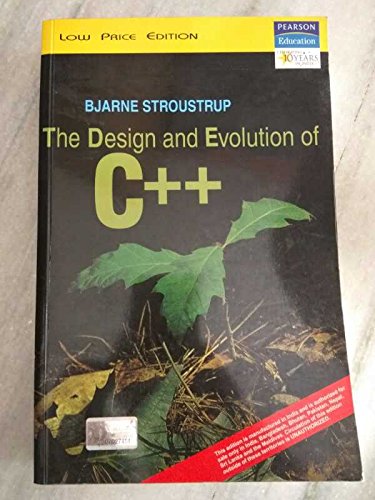 DESIGN AND EVOLUTION OF C++ : Stroustrup: Amazon.in: Books