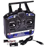 Robocraze Flysky CT6B Remote 6 Channel Transmitter and Receiver for ...