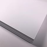 100 Sheets A4 160gsm White Card - Premium Thick Printing Paper Suitable ...