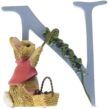 Beatrix Potter Alphabet Letter A Peter Rabbit Figurine: Amazon.co.uk ...
