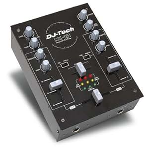 DJ-Tech Mix Control MX-10 2 Channel Mixer USB Sound Card: Amazon.co.uk ...