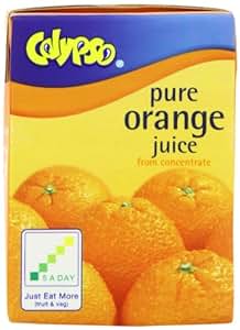 Calypso Pure Orange Juice 200 ml (Pack of 27): Amazon.co.uk: Grocery