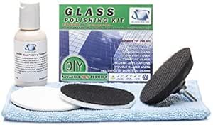 GLASS POLISH GP21002 DIY Glass Polishing Kit, Removes Scuffs, Surface ...