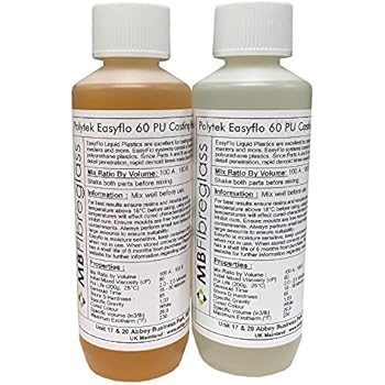 Polycraft EasyFlo 60 Polyurethane Liquid Plastic Casting Resin 500ml ...