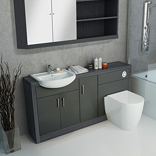 Buy Bathroom Furniture Vanity Storage Cabinet Unit | Including Basin ...
