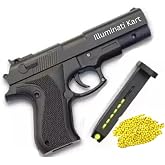 Mouser Air Pistol Toy Gun | Free 8+ Reusable BB Bullets | Complete ...