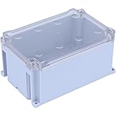Idis India 120 X 80 X 55 Mm Abs Transparent Junction Box Waterproof ...