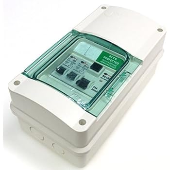 In-Line RCD Circuit Breaker rewireable IP54 13A 30mS/mA: Amazon.co.uk ...