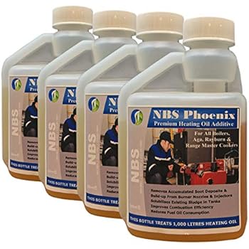 Hydra Heating Oil Additive Treats 500L+ Reduces Oil Consumption 100ml ...