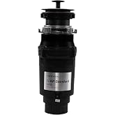 Sharp Crusher ½ HP Food Waste Disposer – 2600 RPM Heavy Duty Kitchen ...