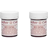 Sugarflair Maximum Concentrated Paste Red Extra : Amazon.co.uk: Grocery