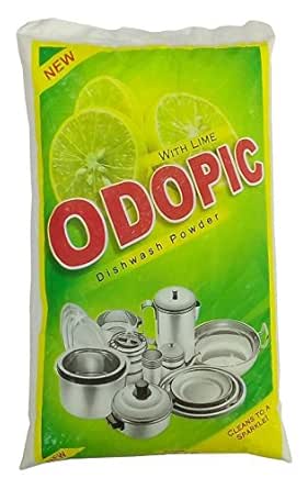 Odopic Dishwash Powder - Lime, 500g Pack : Amazon.in: Health & Personal ...