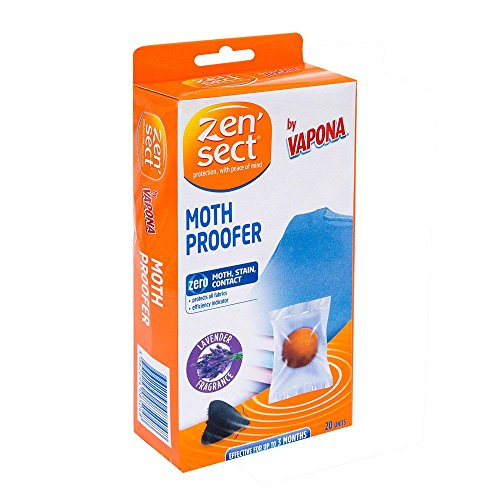 One pack of 20 Zensect Bouchard Moth Proofer Balls with a New ...