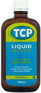 TCP Original Antiseptic Liquid - 200 ml: Amazon.co.uk: Health ...