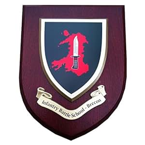 IBS Infantry Battle School Brecon Military Wall Plaque: Amazon.co.uk ...