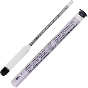 Alcohol Meter Spirit Meter 0-100% Measures Alcohol in Distilled Spirit ...