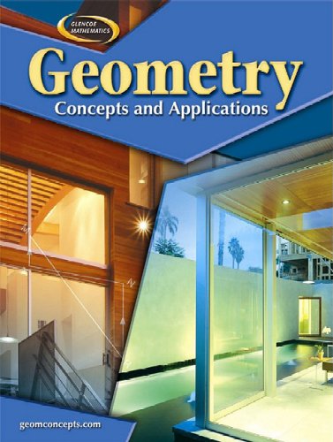 Buy Geometry: Concepts And Applications (Glencoe Mathematics) Book ...