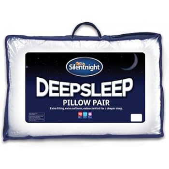 Silentnight Deep Sleep Pillow, White, Pack of 2: Amazon.co.uk: Kitchen ...